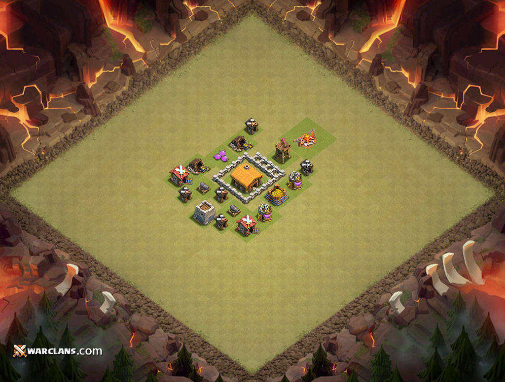 Clash games guide: Top 8 TH(Town Hall) 2 Bases.