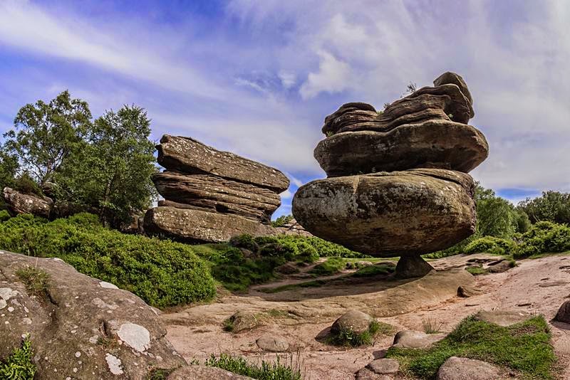 Duke World: The Balancing Idol Rock of Brimham Moor | North Yorkshire ...