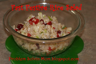 Problem Solvin' Mom: Fast and Festive Rice Salad
