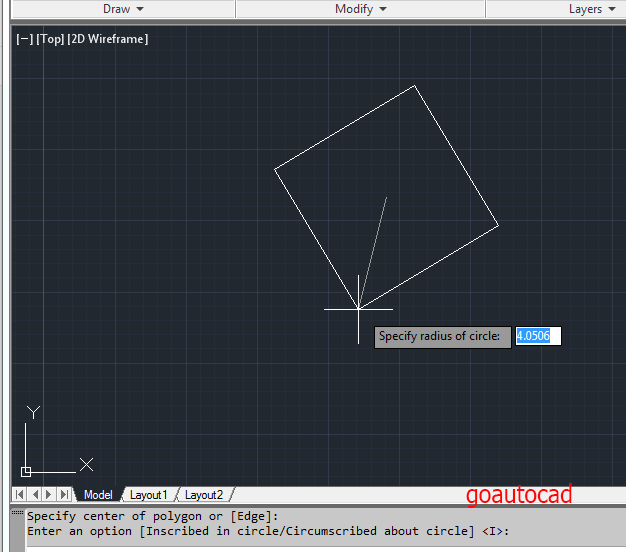 Post 16 : Cara Menggunakan Perintah Line dan Polyline pada AutoCad - Go ...