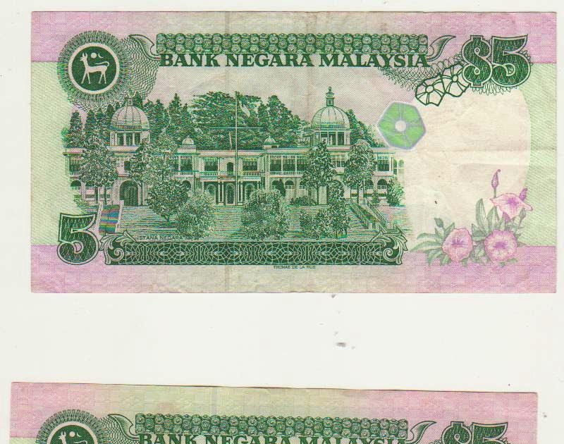 Persada Mercu: Wang lama RM5 unik ada lambang macam salib