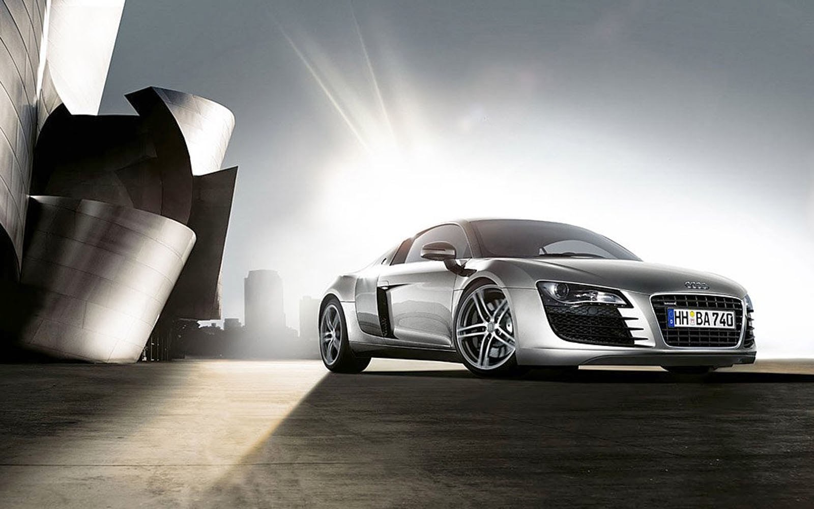 neon wallpaper: Audi R8 Wallpapers