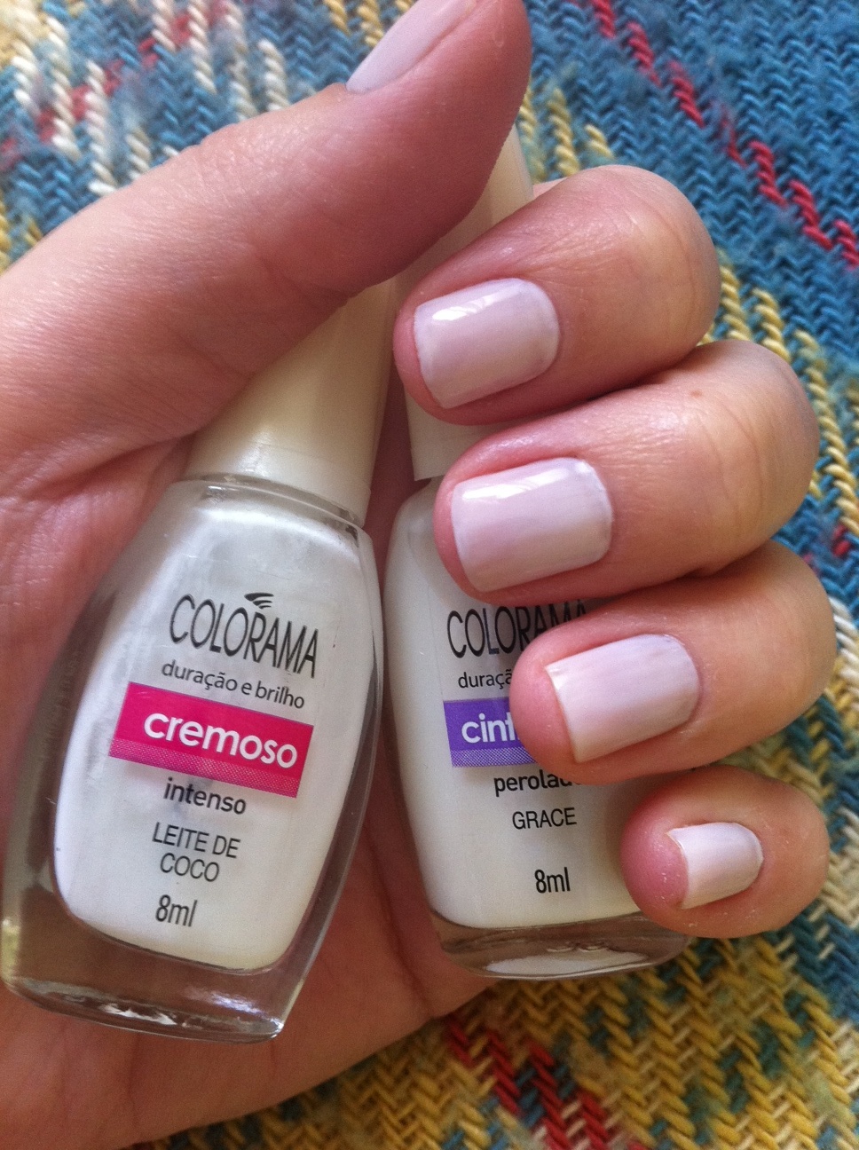 Our Dream Box: Esmalte da Semana: Grace + Leite de Coco - Colorama