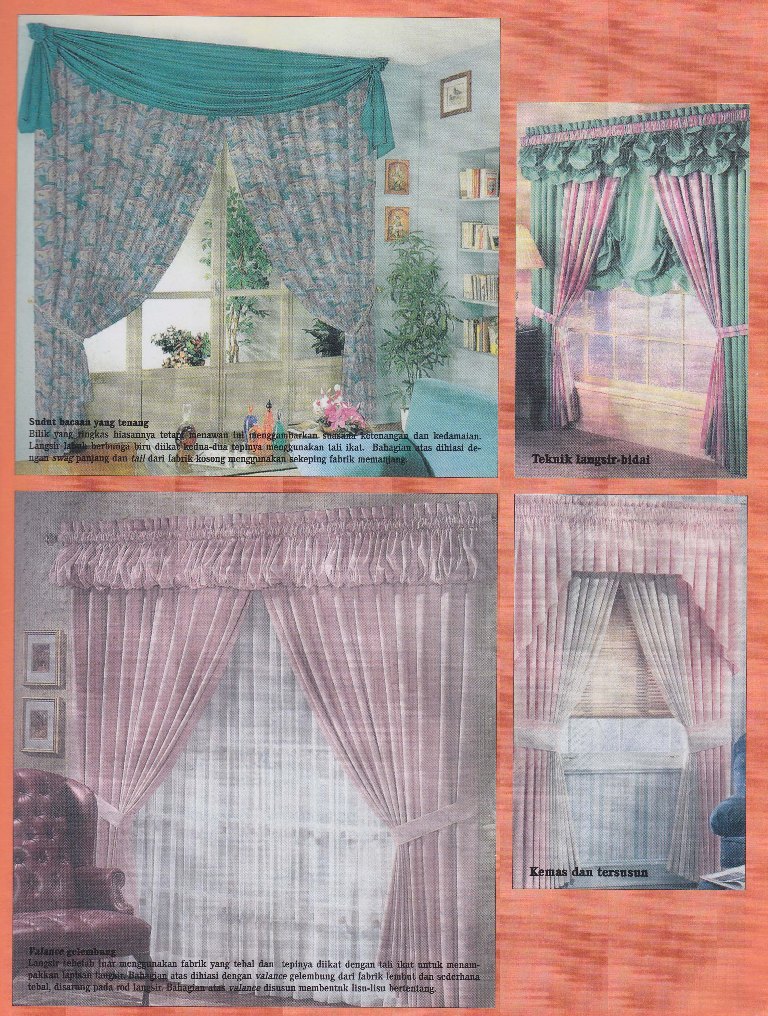 Kod 22 - Himpunan Langsir Mewah Gold Ala Diraja | Langsir Diraja