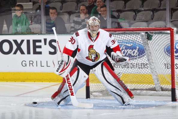 I Love Goalies!: Andrew Hammond 2013-14 Mask