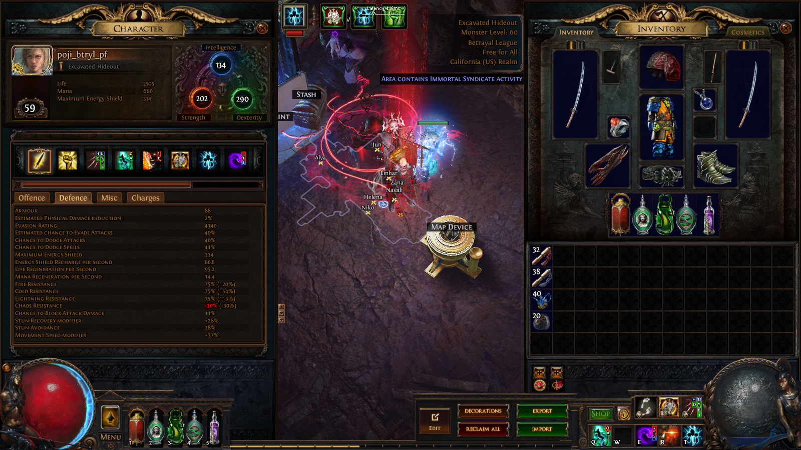 PoEおじ放浪記: PathfinderでShattering Steel Fork Poison始めました