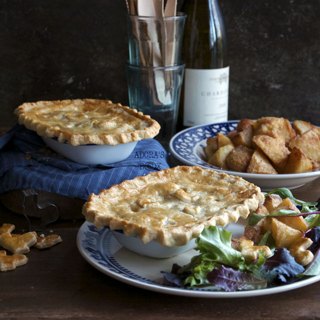 Adora's Box: PASTEL DE POLLO (CHICKEN POT PIE)