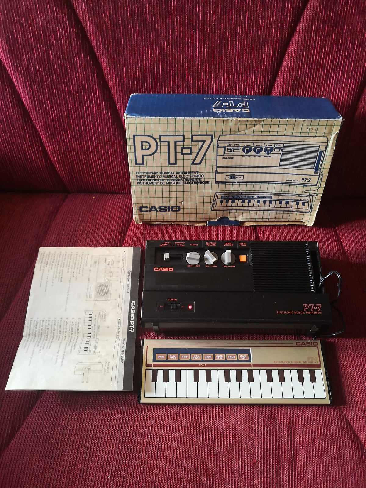 MATRIXSYNTH: Casio PT-7 Mini Synthesizer