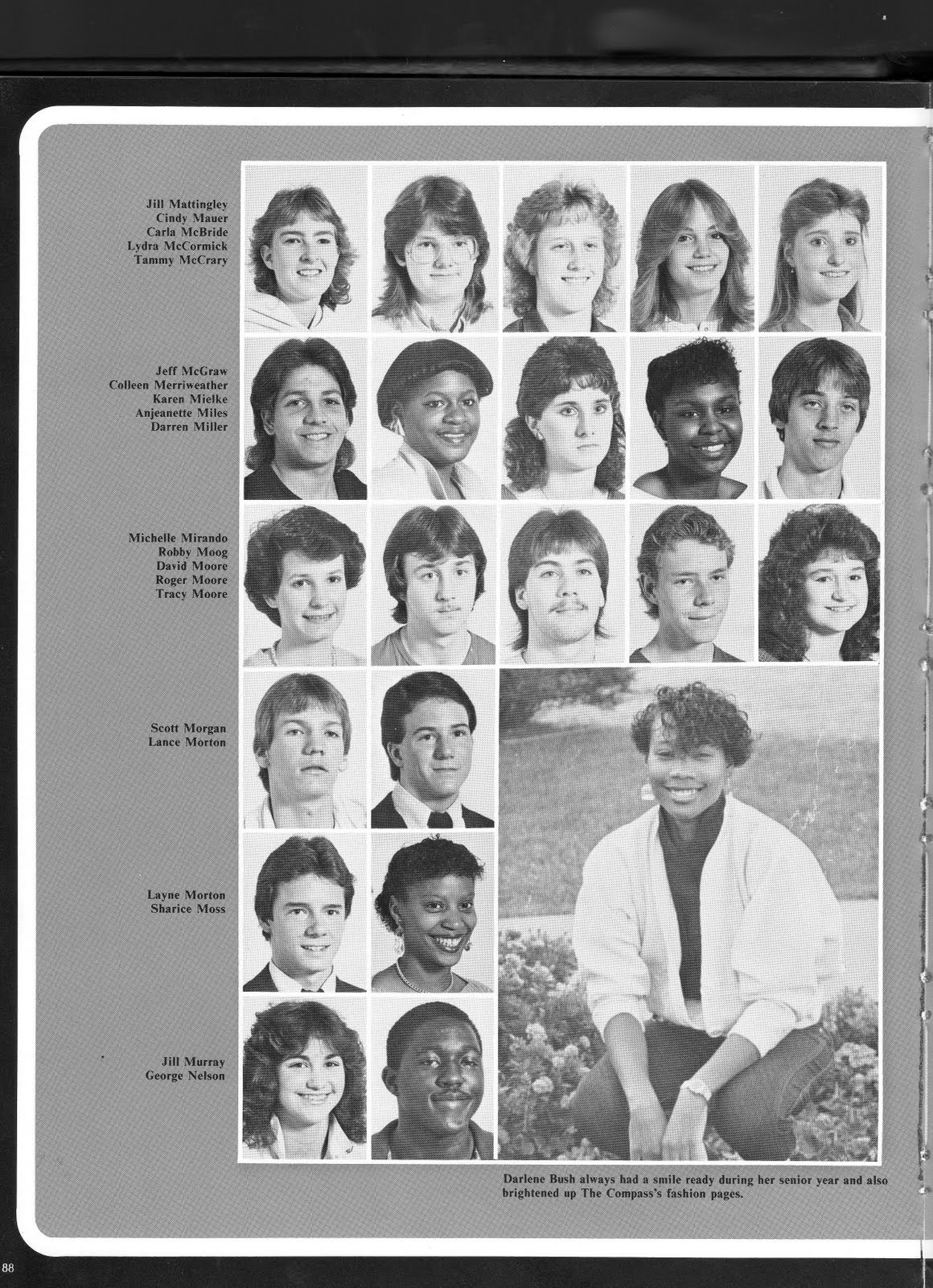 NHS Class of 1986: Senior Photos from Yearbook