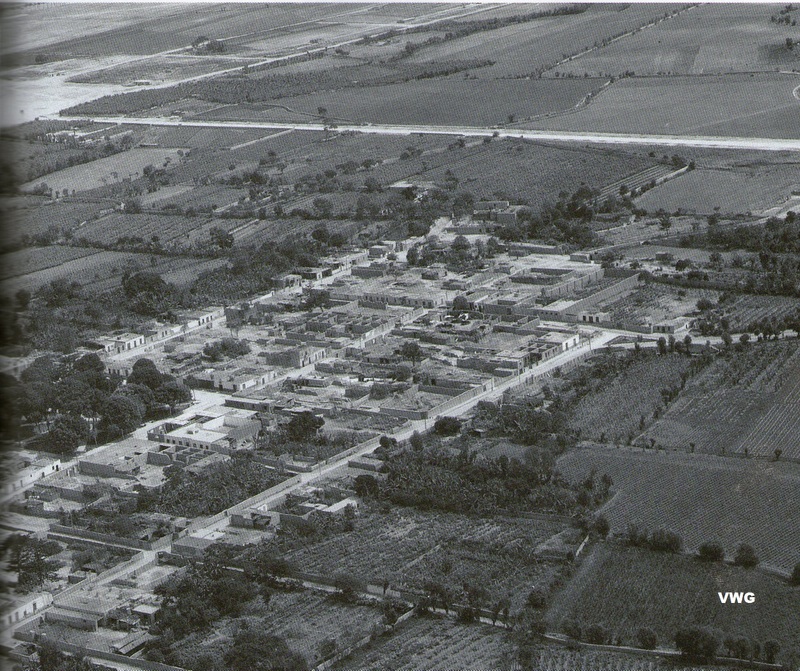 Antiguas fotos aéreas de Santiago de Surco en Lima - Perú