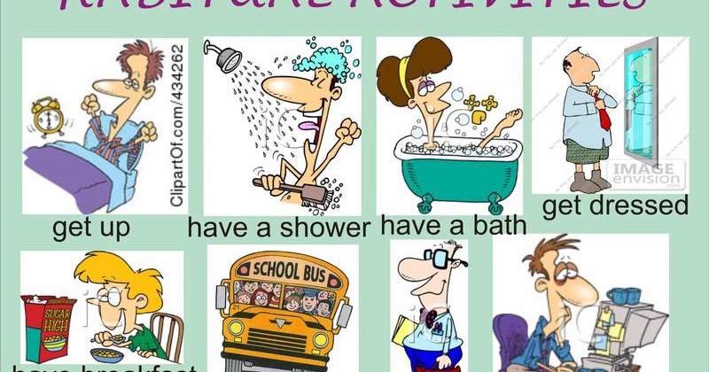 Blog: DAILY ROUTINE DIAGRAM