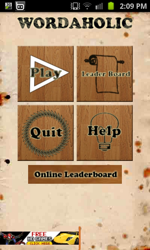 Android Game Reviews: Wordaholic