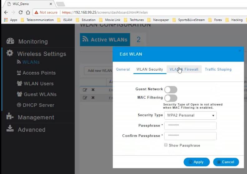 Tawfique Ahmed: Cisco WLC/Mobility Express (Air-AP1850 series AP ...
