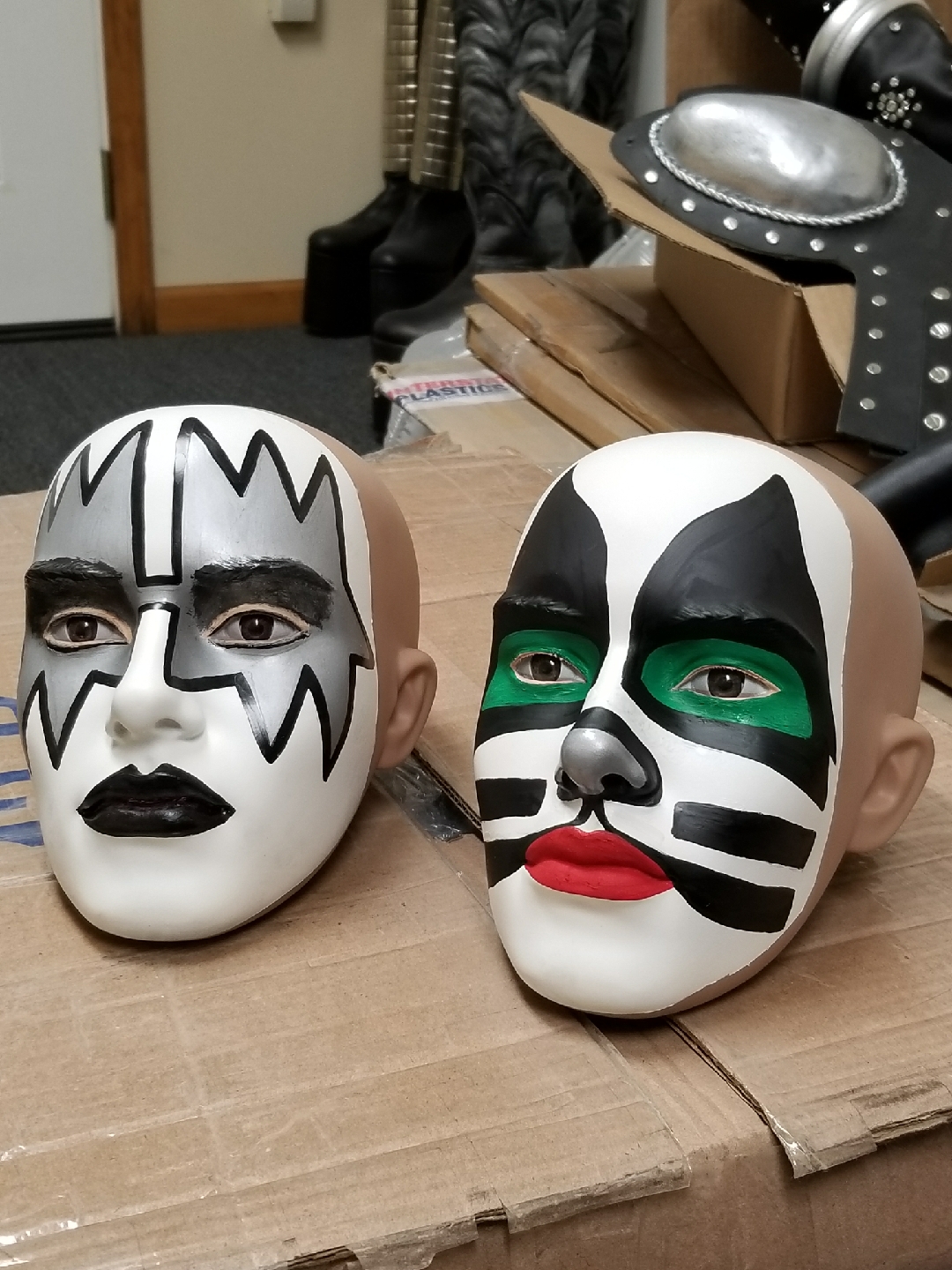 KISS COSTUMES & BOOTS: 2017