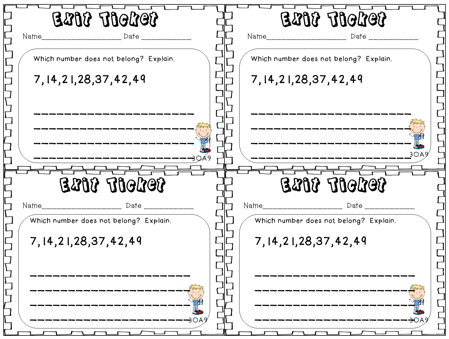 TeachersHQ: Exit Tickets & a FREEBIE!
