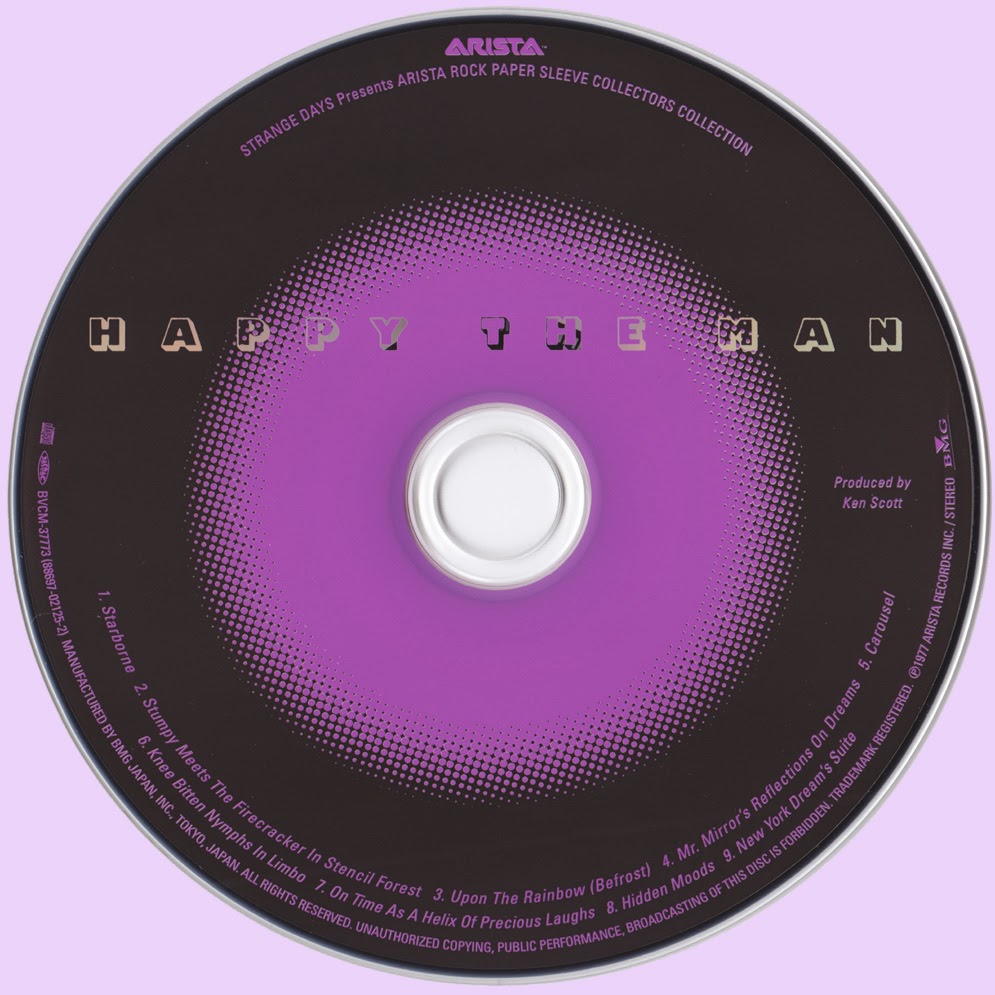 Happy The Man - Happy The Man (1977 us, spectacular progressive ...