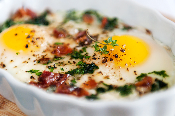 A million little ideas: Brekky Dish – Baked Eggs