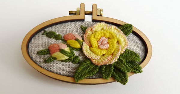 kontrast i stil og stof: Frit broderi – ny dato for kursus!