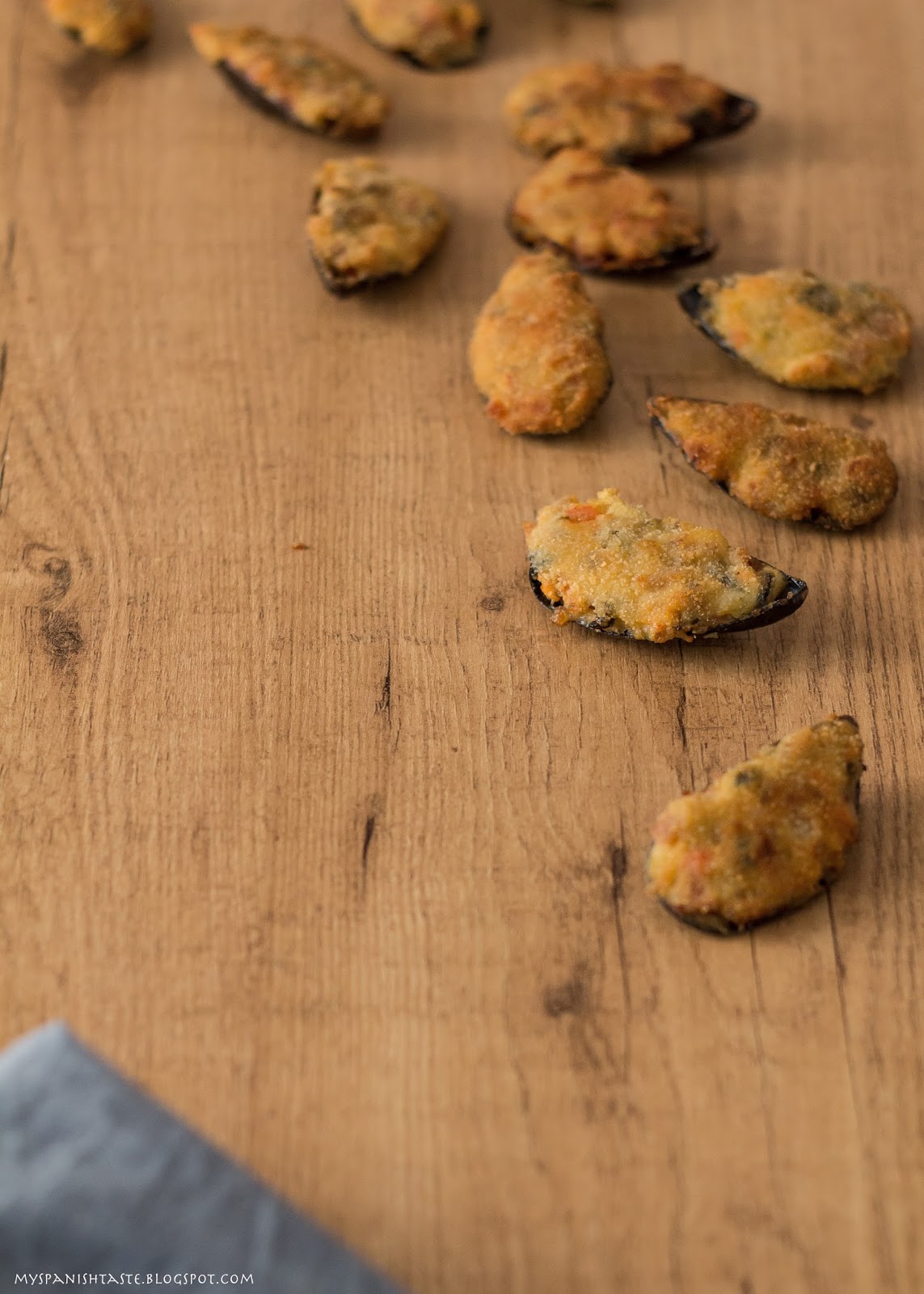 My Spanish Taste: Stuffed and breaded mussels