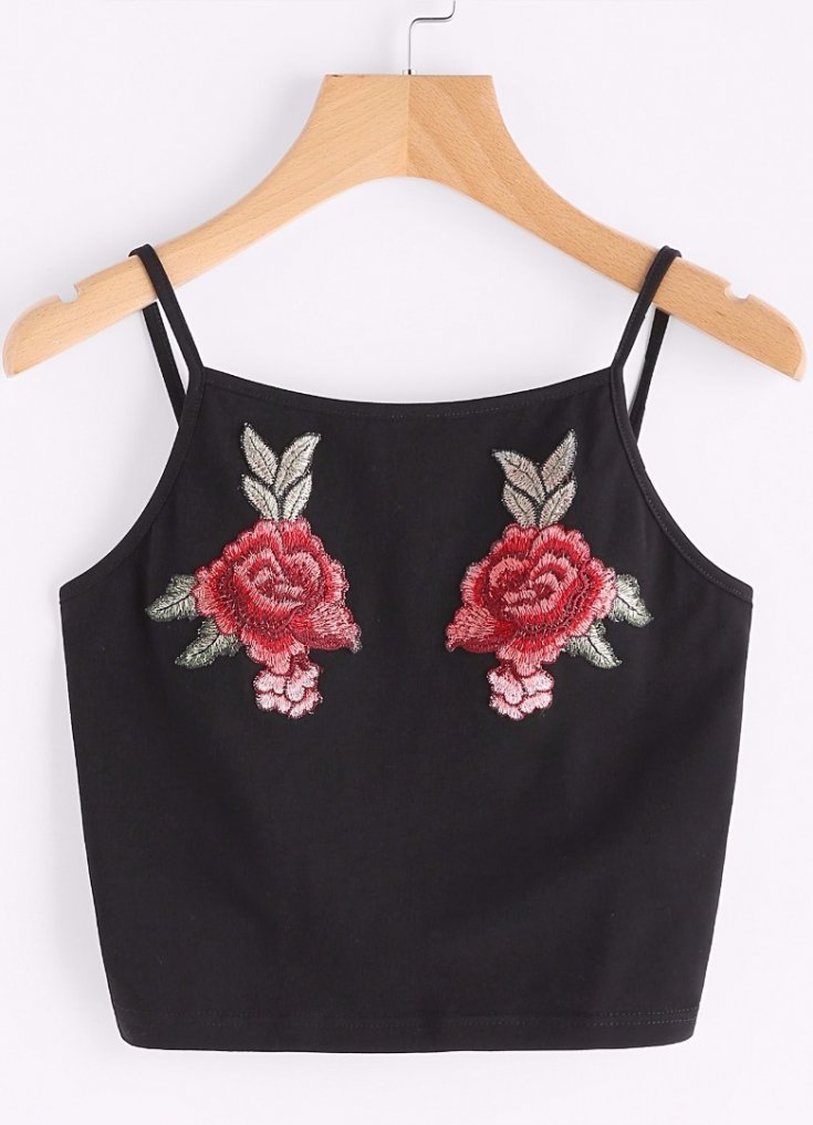 Outfits for Chic: 15 Rose Embroidered Pieces Of Clothing That You ...