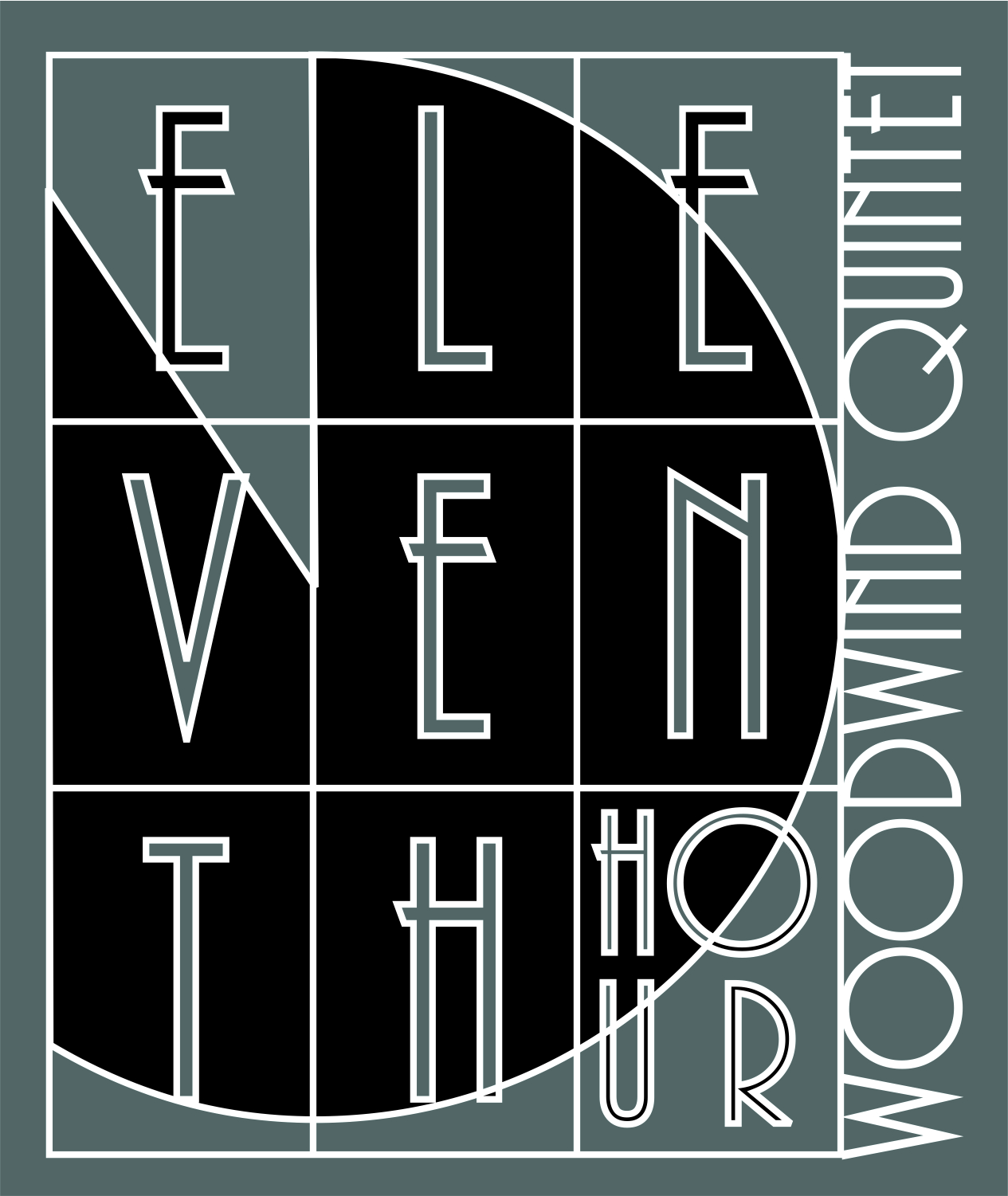 gallery St Clair: Eleventh Hour Logo by Shel St Clair
