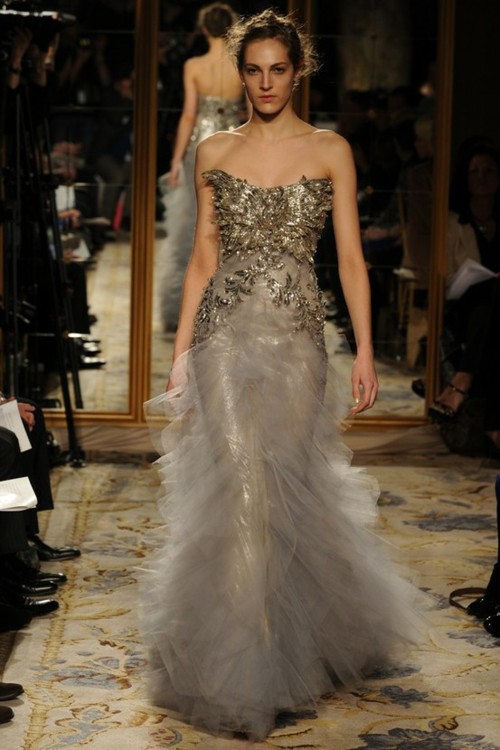 2012 Fall New York Fashion Week Marchesa | Marchesa Fall 2012 ...