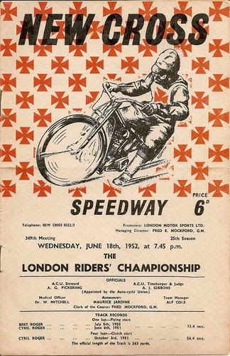 Speedway Archive: London Riders Championship