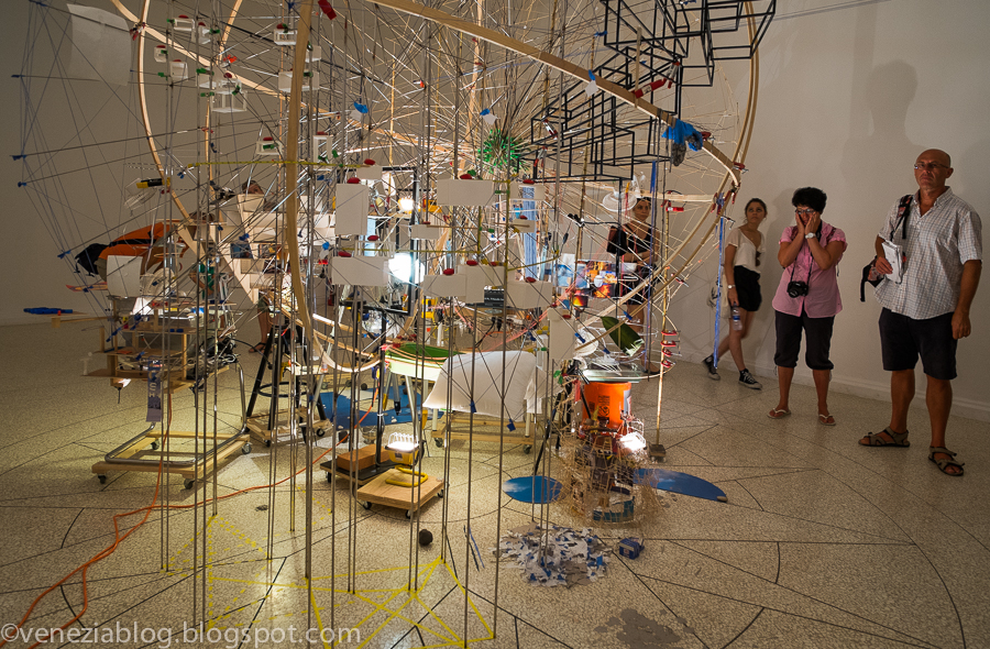 venezia blog: Sarah Sze's American Sublime at the 2013 Venice Biennale