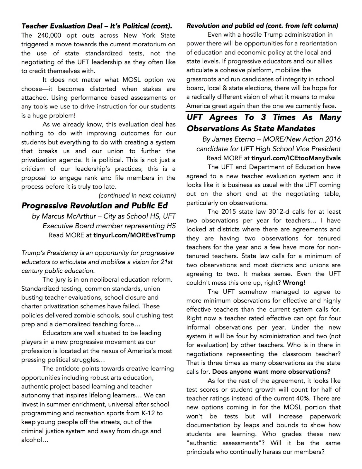 Ed Notes Online: Ed Notes at the Delegate Assembly: Teachers Call for ...