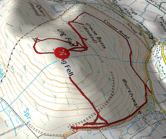 Oversharing: Getting all Geeky with a Ling Fell Heart Rate Interval Workout