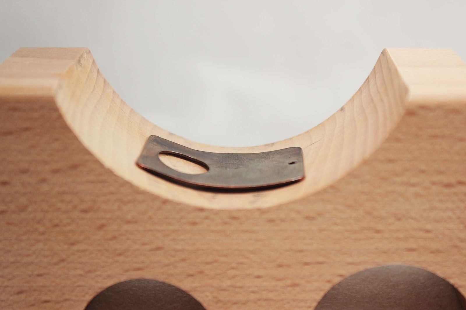 Art Bead Scene Blog: Tool Talk: Wood Forming Block + Curving Your Metal