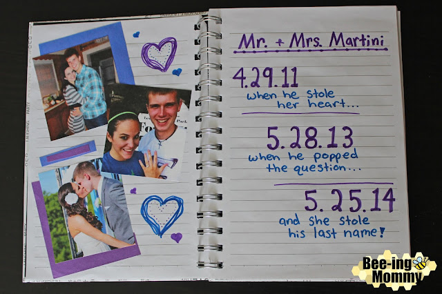 A to Z Wedding Anniversary Date Book