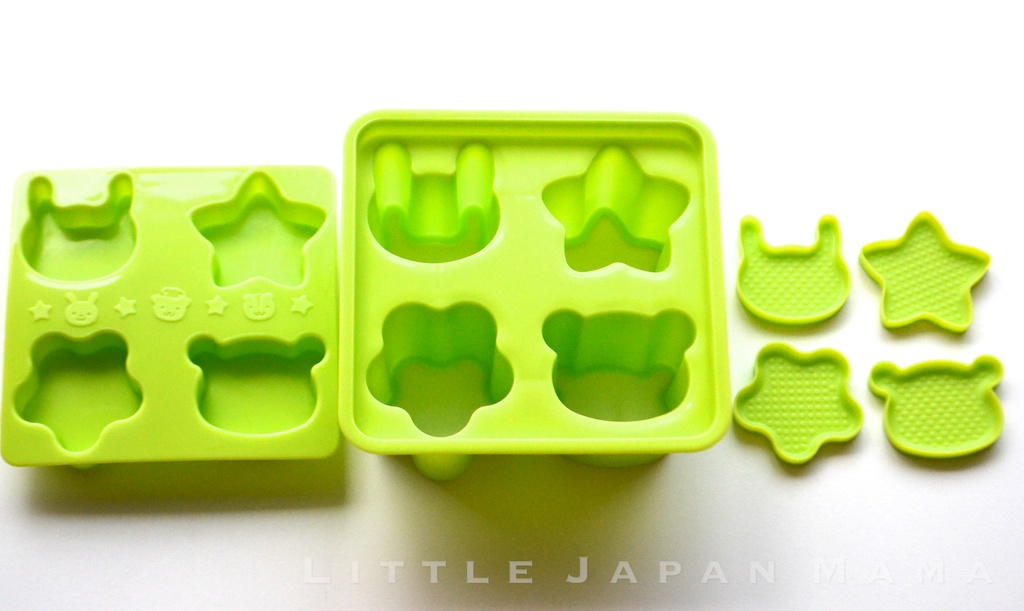 little japan mama : Mini Onigiri Rice Mold Rabbit Bear Flower Star 4 in 1