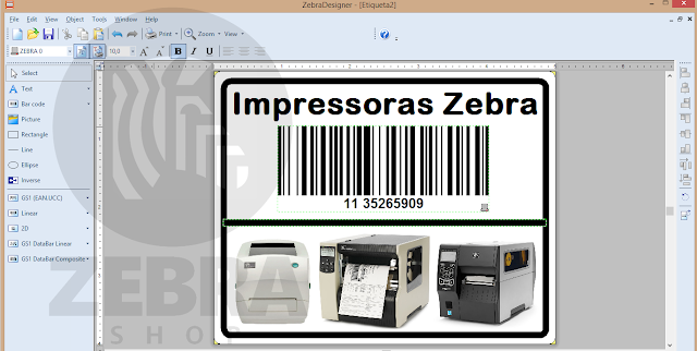 Como Imprimir Uma Etiqueta Com o Zebra Designer?