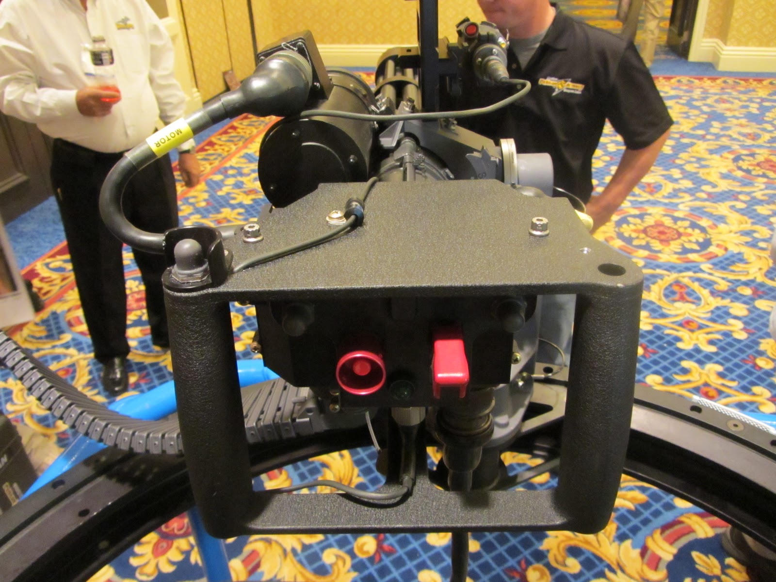 Firearms and Training: 2012 SHOT Show: XM134 Mini Gun