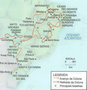 Movimentos Sociais: República Velha: Tenentismo