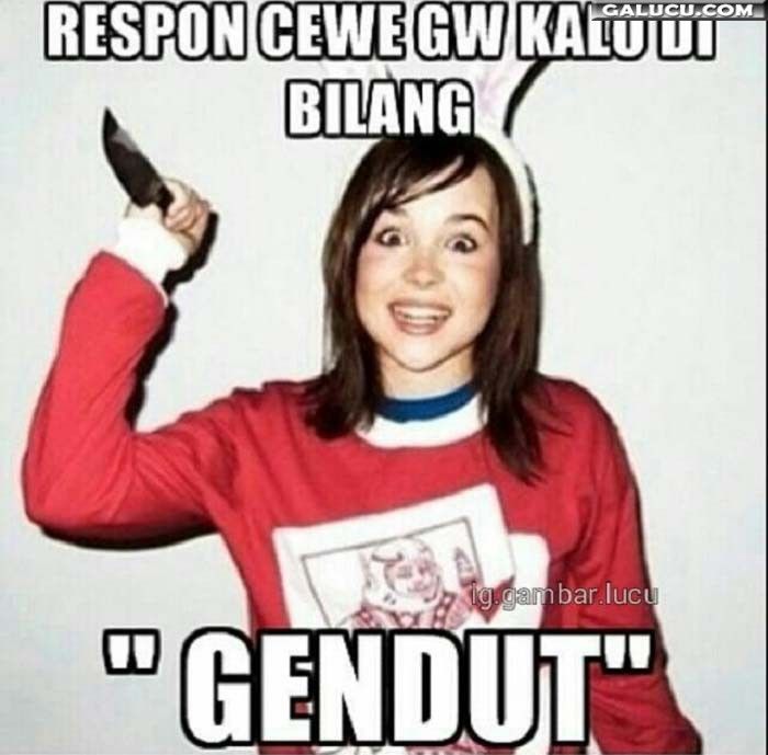 10 Meme 'Kamu Gendutan' Ini Bikin yang Ngerasa Jadi Baper Sekaligus ...