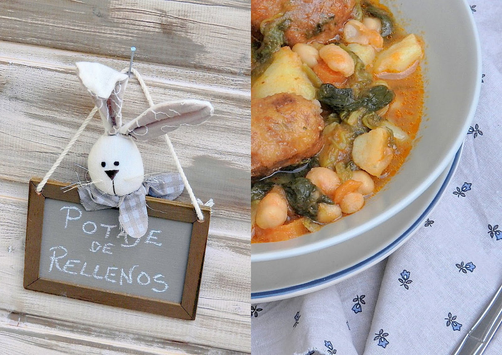 En tu cocina y en la mía: Potaje de Rellenos