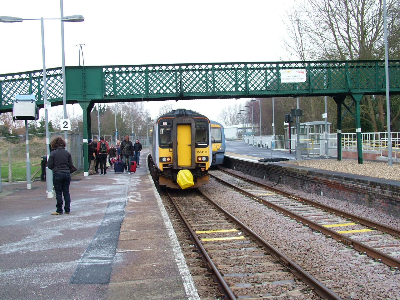 East Anglia Railway Page: Beccles Station