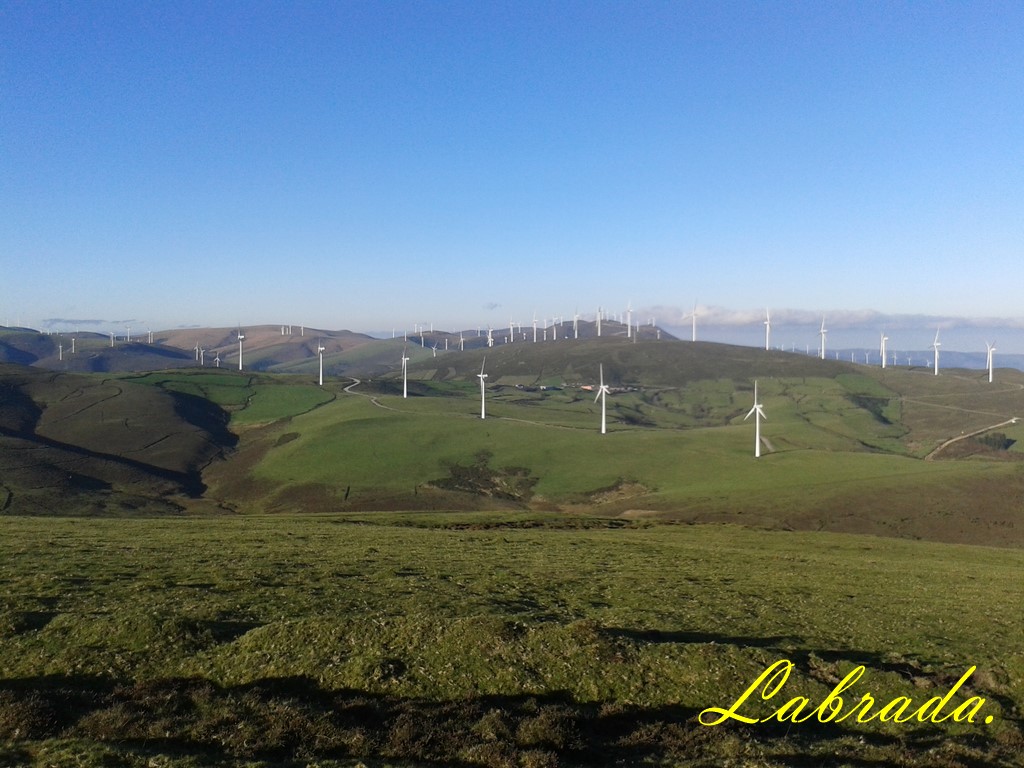 Labrada e os labradeses.: As paisaxes de Labrada.