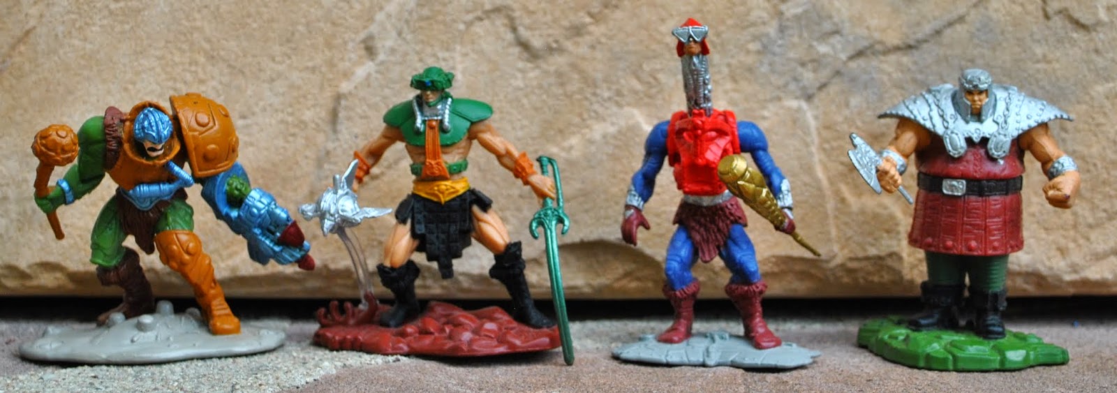 Fantasy Toy Soldiers: MATTEL: He-Man Mini Figures