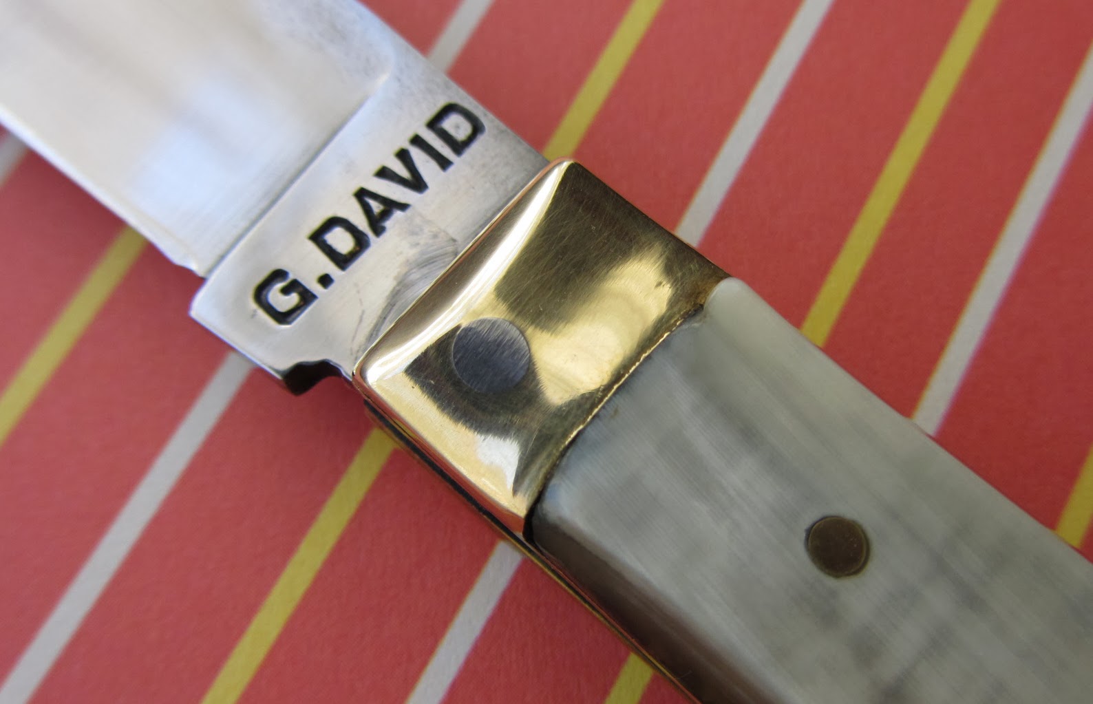 la navaja de mi bolsillo: NAVAJA G .DAVID - PRADEL