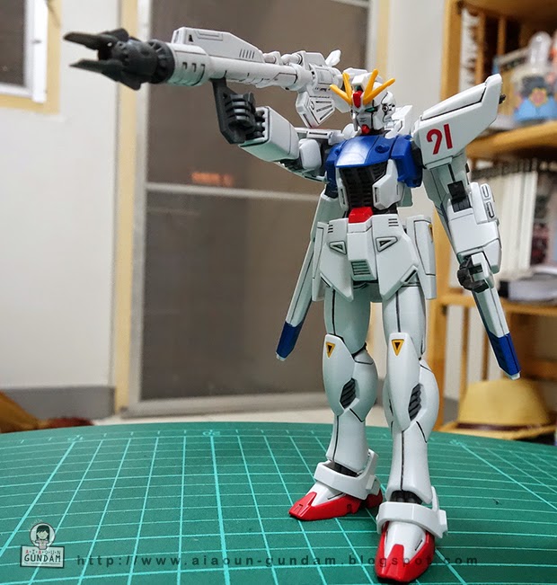 [Review] F91 GUNDAM-F91 E.F.S.F PROTOTYPE ATTACK USE MOBILE SUIT [HG1/144]