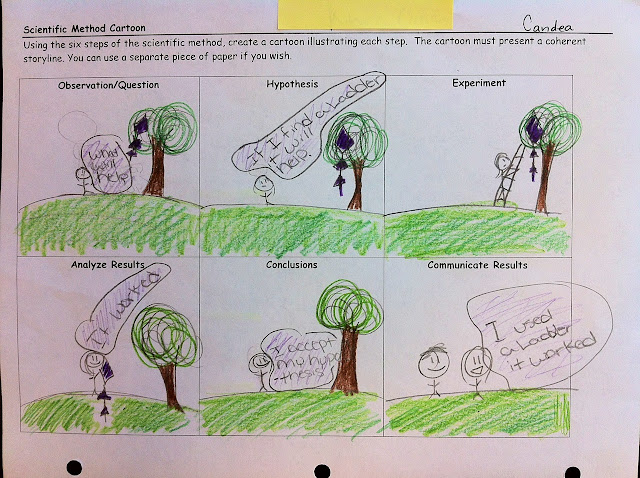 Science in Mrs. Candea's Classroom: Scientific Method Cartoons