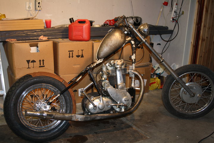 chopperstuff: Bsa chopper!