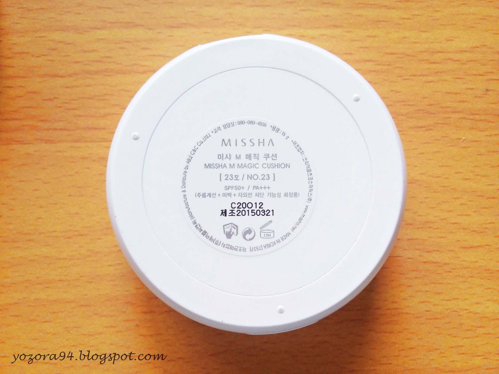 Review : Missha M Magic Cushion #23 - Ell's Beauty Diary ☁