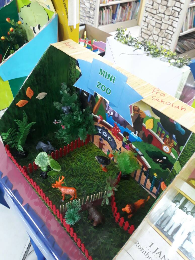 Ruang Coretan Cik Ila Kidal: Projek Tadika PRA Sekolah : Mini Zoo