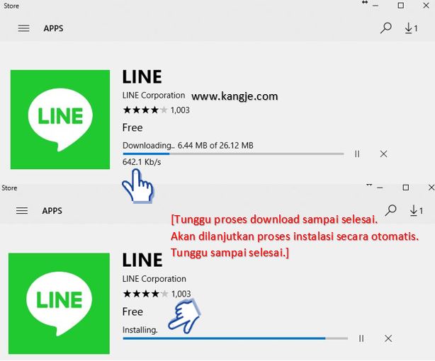 Cara Install LINE for PC Di Windows Tanpa Emulator
