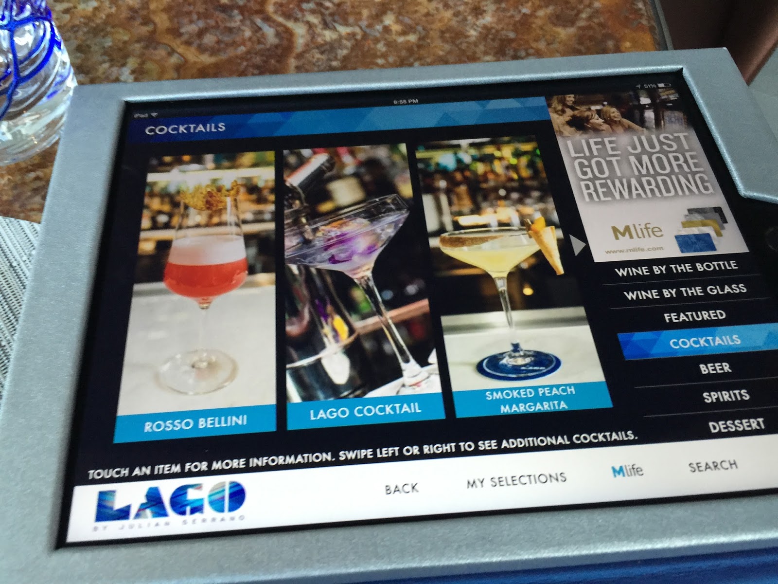 LAS VEGAS DAZE: Lago Review-Julian Serrano's new restaurant at Bellagio!