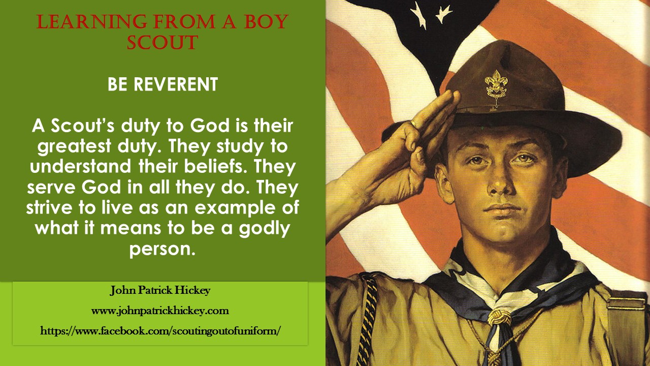 Scouting Out Of Uniform: LEARNING FROM A SCOUT